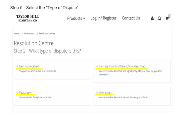 Documents Report Faulty Item